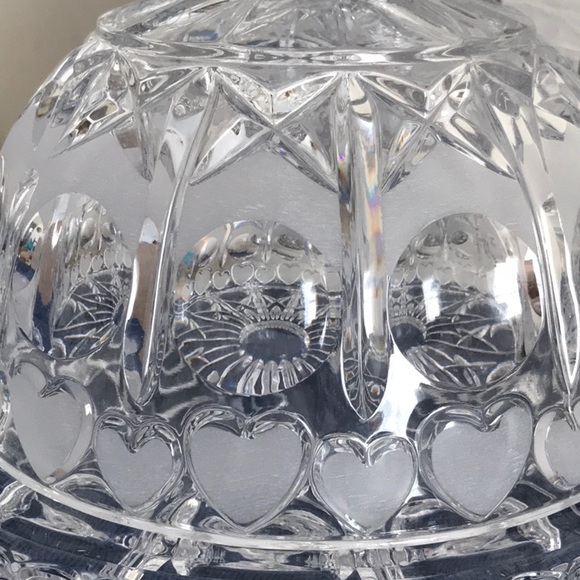 Dining | Frosted Lead Crystal Covered Cheese Dish W Germany | Poshmark